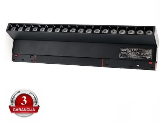 Mitea Lighting LED magnetna zglobna linearna svetiljka 24° 335x22x105mm 3000K 18W 48V M204012-335