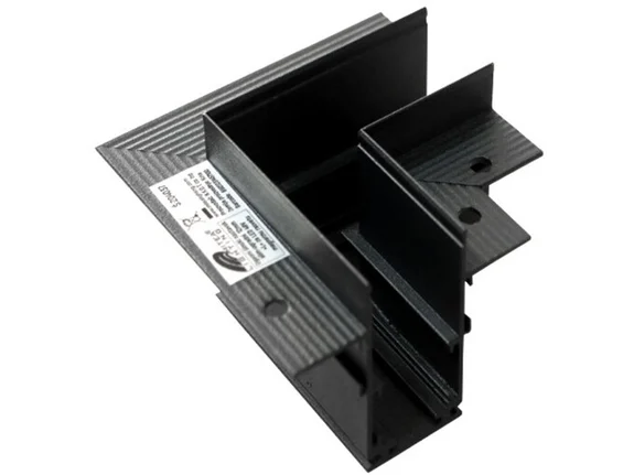 Mitea Lighting Ugaoni šinski nastavak 12mm slim ugradni L (za nameštaj) za LED 48V magnetnu rasvetu 80x80mm