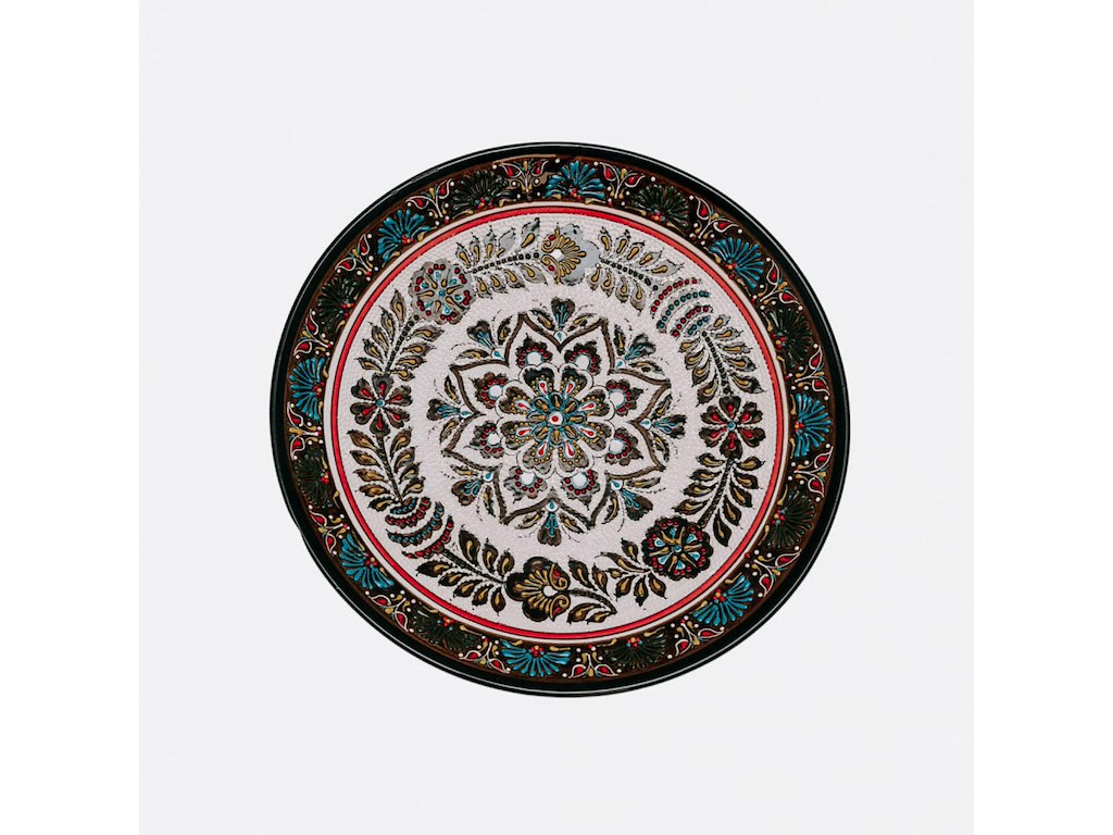 VEBA Dekorativni tanjir, prečnik 32cm UZB32D-4