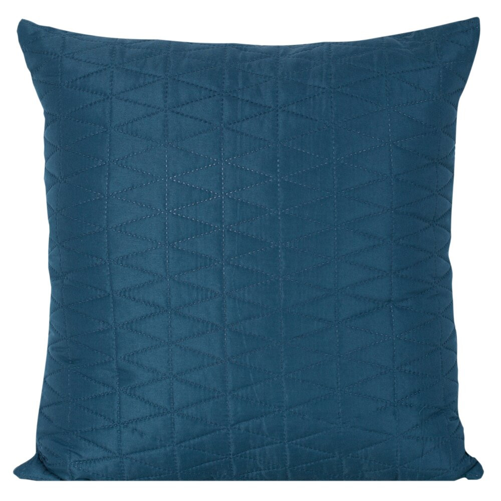 Jastučnica BONI ukrasna sa geometrijskim dezenom plava