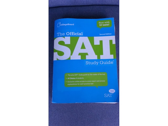 The Official SAT Study Guide + 10 tests - College Board