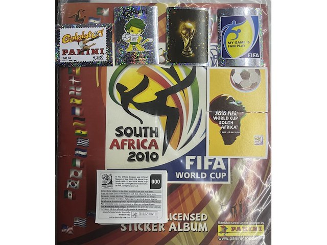 Južna Afrika 2010 (Panini) - lot od 154 sličice