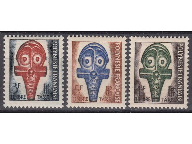 Francuska Polinezija 1958 serija **