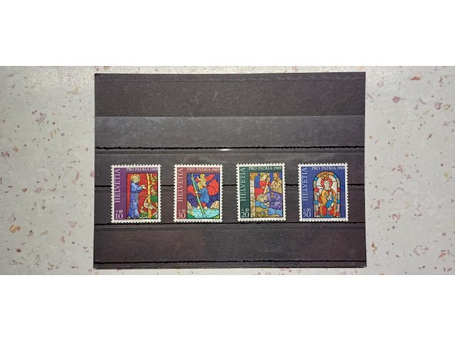 1969 Pro patria serija cisto ** (7733)