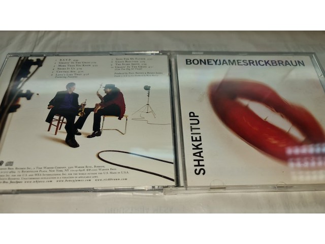 Boney James, Rick Braun - Shake it up , ORIGINAL