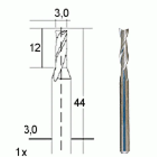 PROXXON Burgija Ø 3.0 ili 2.35mm, 28761