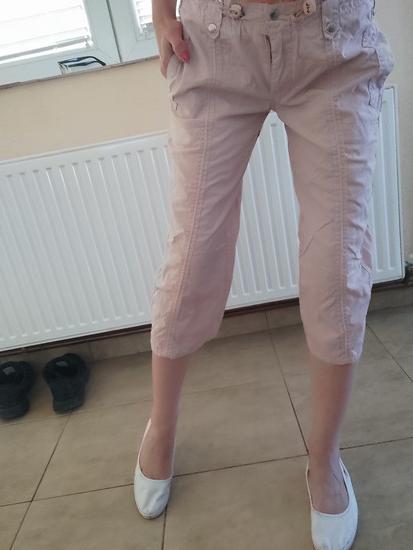 Pantalone 7/8 puder roze