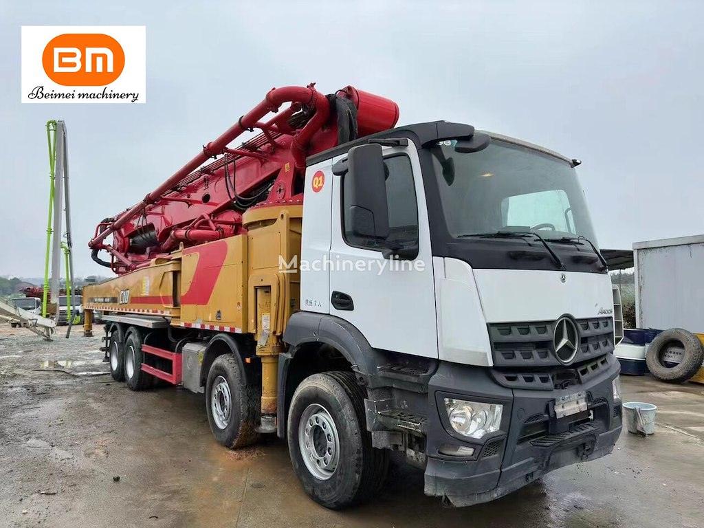 Sany SYM5442THBEB 620C-10A na šasiji Mercedes-Benz 2020 Sany 62M Concrete Pump Truck pumpa za beton