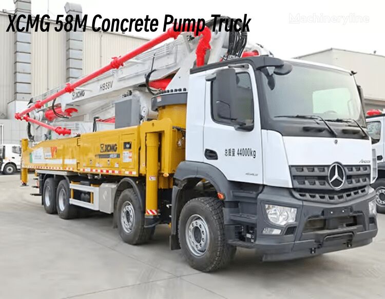Nova XCMG 58M Concrete Pump Truck Manufacturers in Zimbabwe pumpa za beton