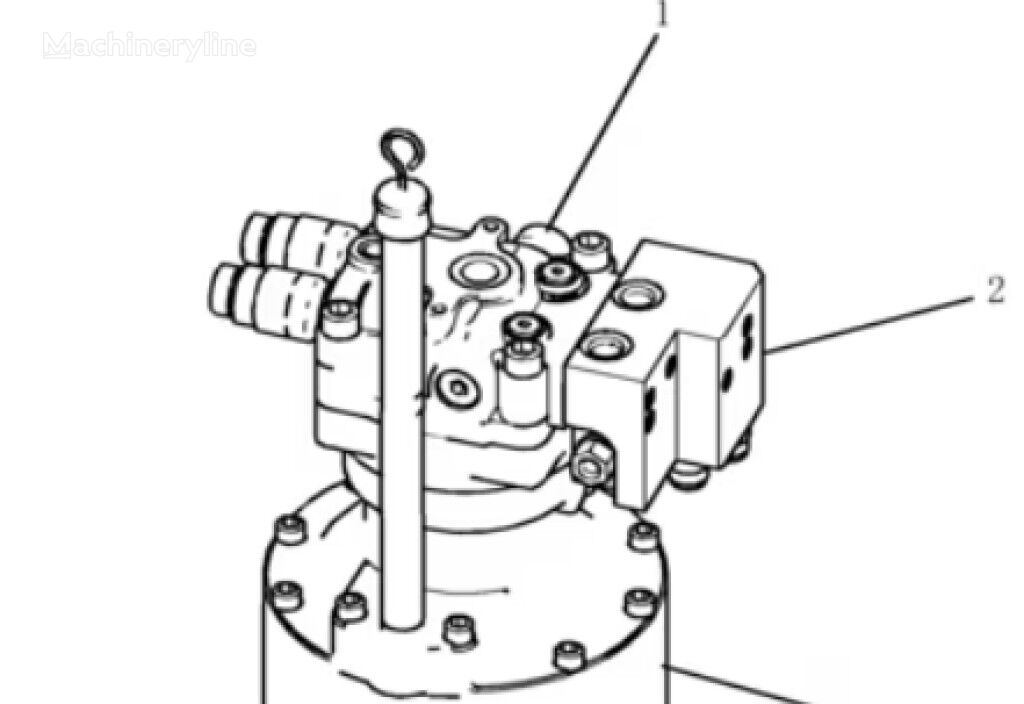 New Holland 87476717 87476717 hidraulični motor za ED150 ED160 BLADE 140SR SK130-8 SK140-8 SK140SRLC ED150-2 SK135SRLC-2 građevinske mašine