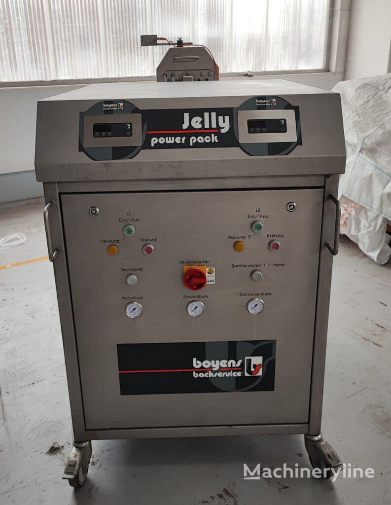 Boyens Jelly Power Pack JLC stroj za glaziranja čokoladom