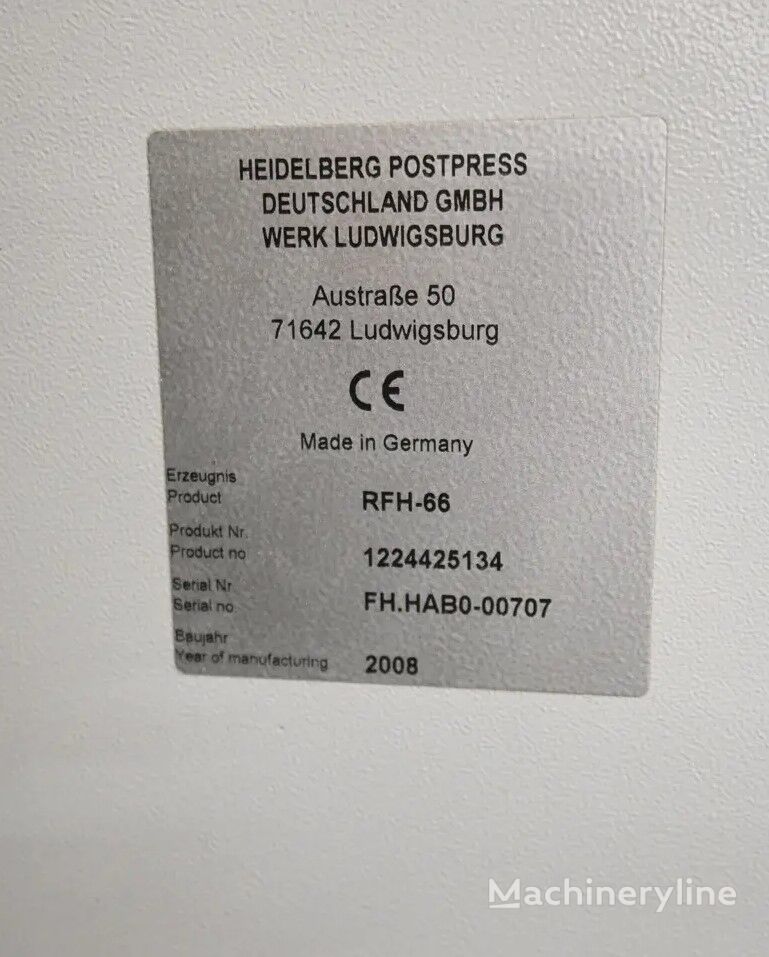 Heidelberg TH 66/6-4-4 savijacica papira