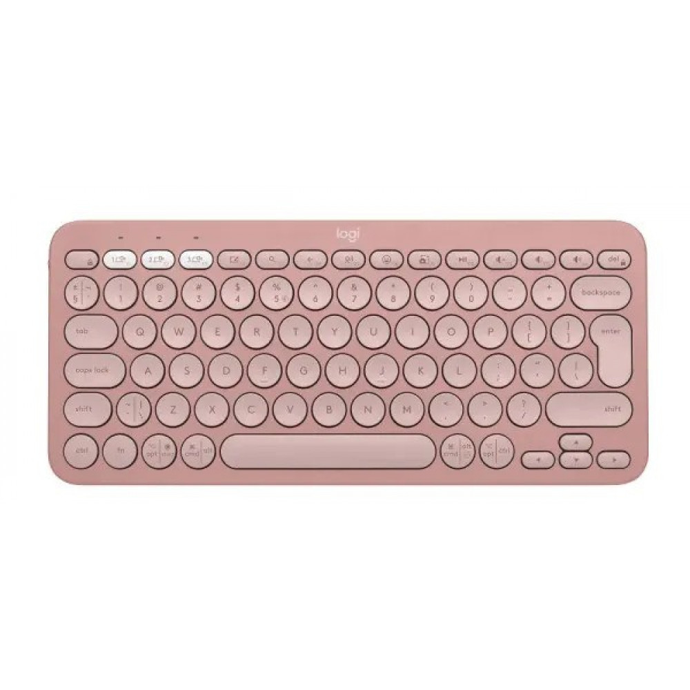 LOGITECH Tastatura Pebble keys 2 tonal K380s roze