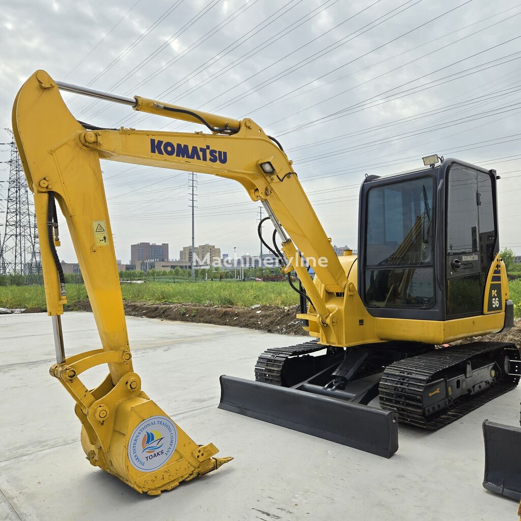 Komatsu PC56 mini bager