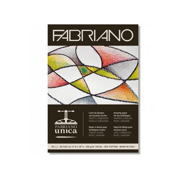 Fabriano FABRIANO BLOK UNICA 250gr A3 20L 19100384