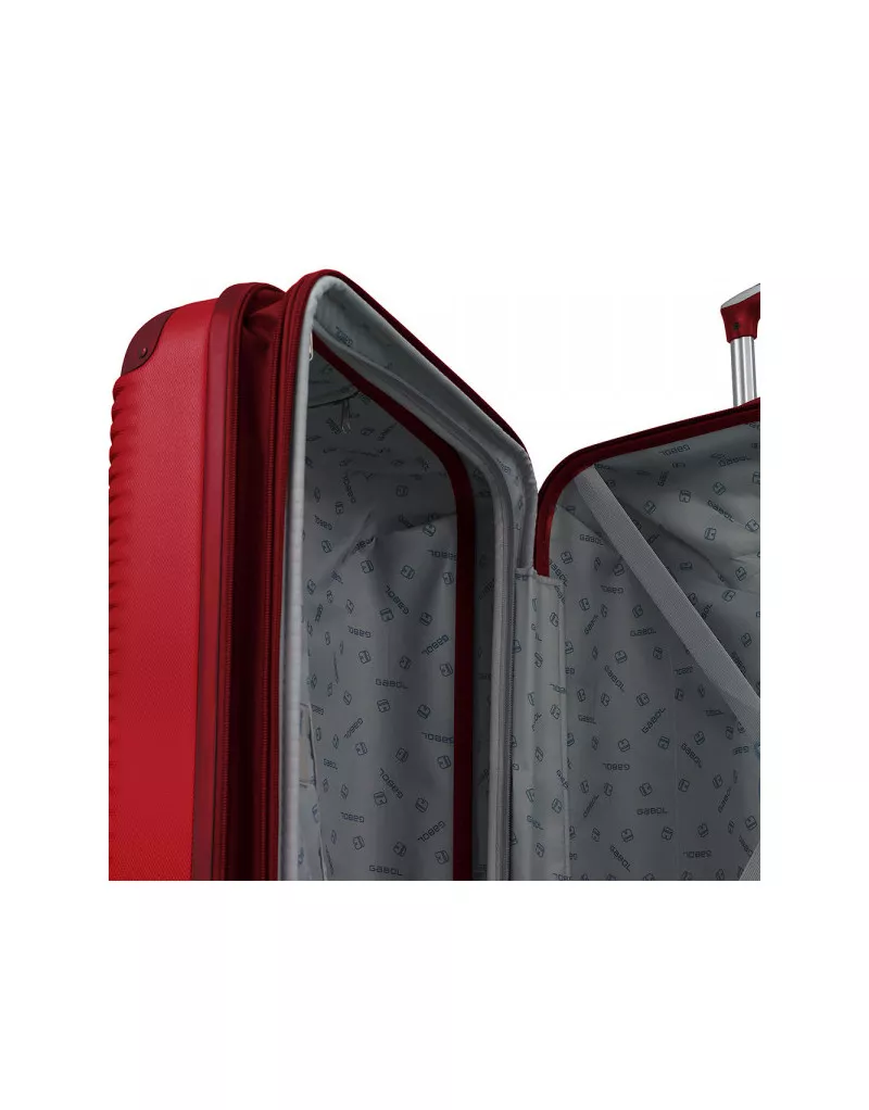 Kofer srednji PROŠIRIVI 48x66x27/30 cm ABS 68,8/77,9l-3,8 kg Balance XP Gabol crvena