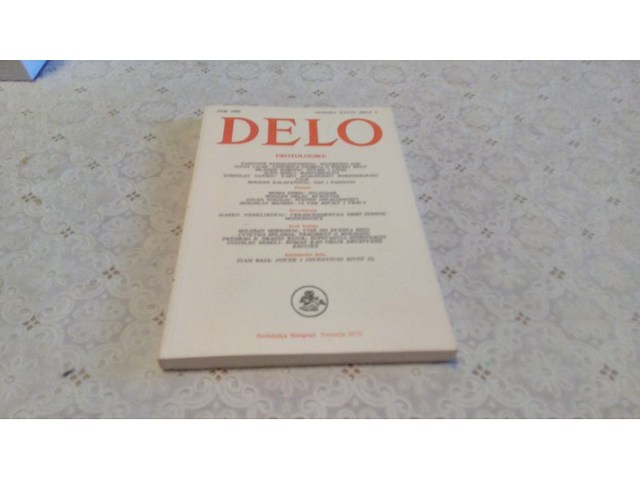 DELO,jun 1982 EROTOLOGIKE,,ODLICNO,,NOVO!