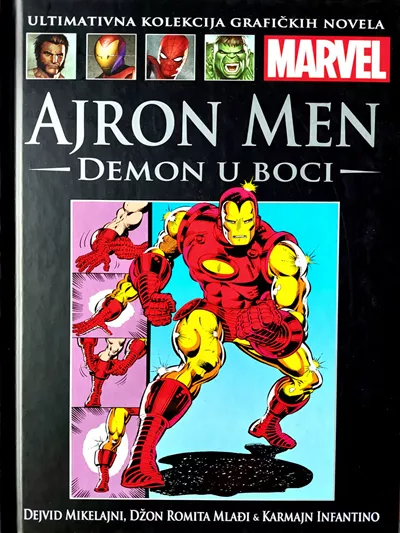 Hachette MARVEL GRAFIČKE NOVELE 06 - Ajron men - Demon u boci