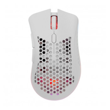 White Shark MIS WGM 5012 LIONEL, Whireless Mouse White RGB / 10000 dpi