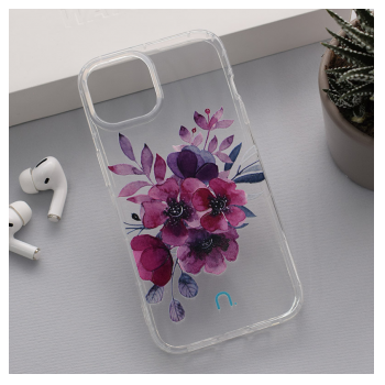 MASKA NANOBIT PRINT ZA IPHONE 13 FLOWERS