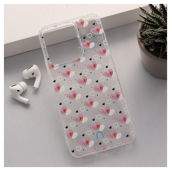 MASKA NANOBIT PRINT ZA XIAOMI REDMI 13C 4G/ POCO C65 4G HEARTS