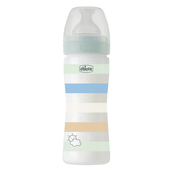 Chicco WB plastična flašica 250ml, silikon,deč.