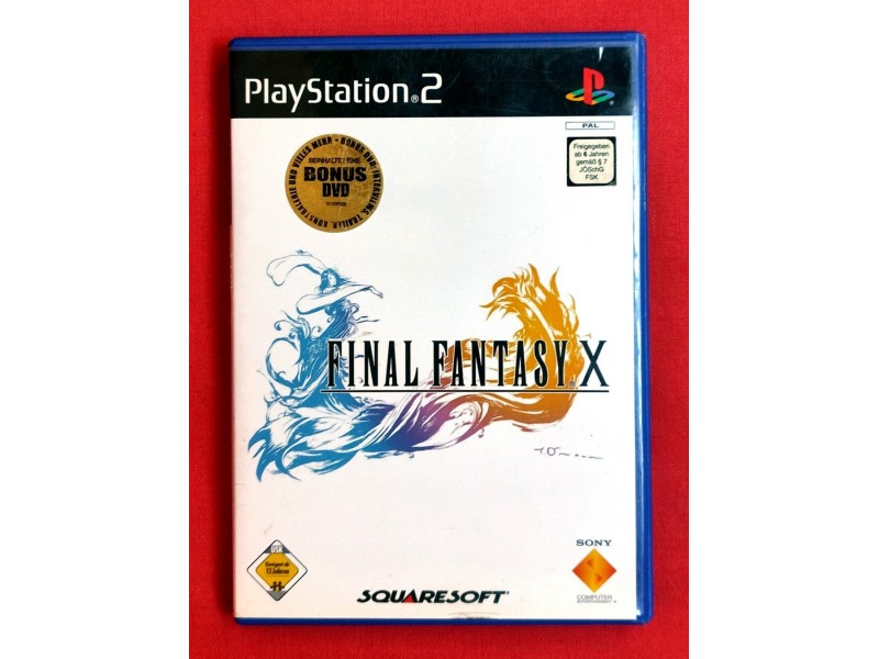 Final Fantasy X 2xcd / PS2 Originalna Igra