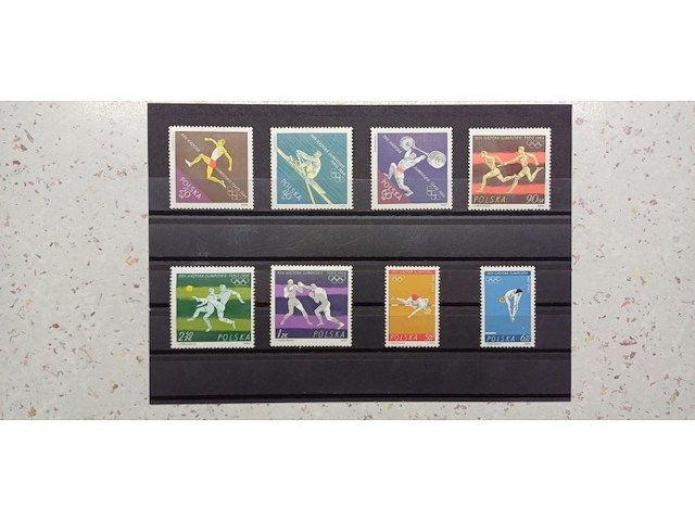 1964 Olimp igre serija cisto ** (7742)
