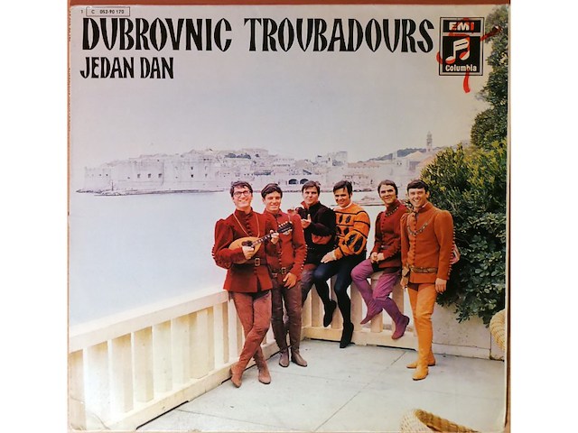 LP DUBROVAČKI TRUBADURI - Jedan dan (`69) Germany VG/NM