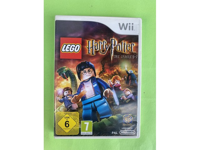 Harry Potter Years 5-7 - Nintendo Wii igrica