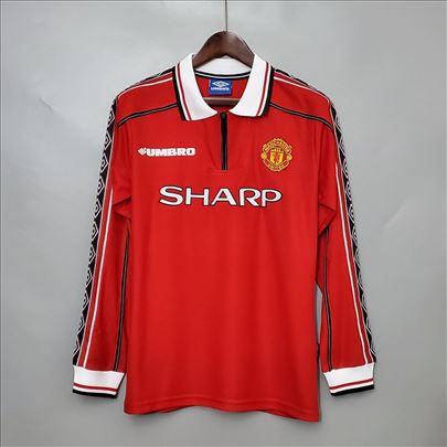 Manchester United 1998/1999 domaći dres dugi rukav