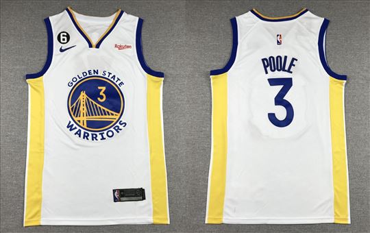 Jordan Poole - Golden State Warriors NBA dres