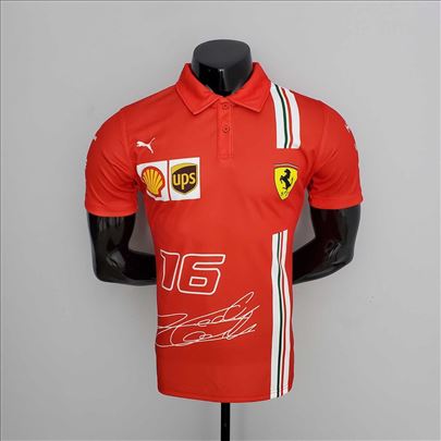 Charles Leclerc Ferrari Formula 1 polo majica 2