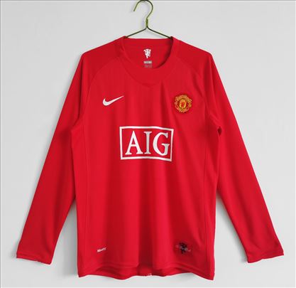 Manchester United 2007/2008 domaci dres dugi rukav