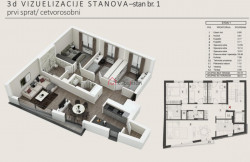 Prodajem Stan-Apartman, Savski Venac, Beograd, €550.000