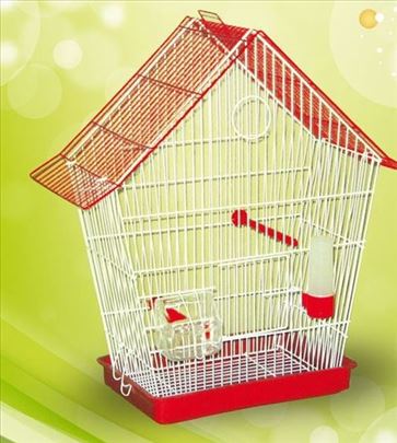 Kavez za ptice- srednji kućica na maloj tacni 2001