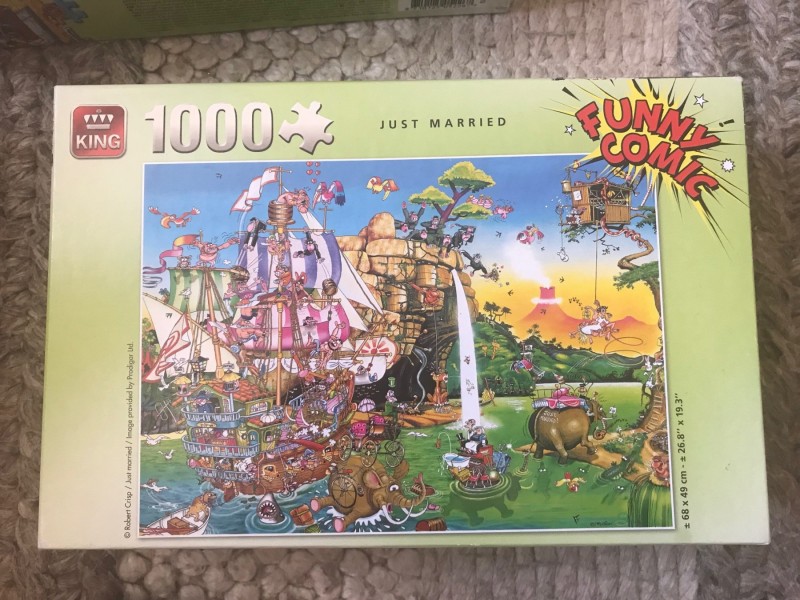 COMIC PUZZLE 1000 DELOVA