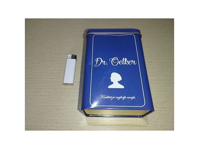 Limena kutija Dr. Oetker plava 4