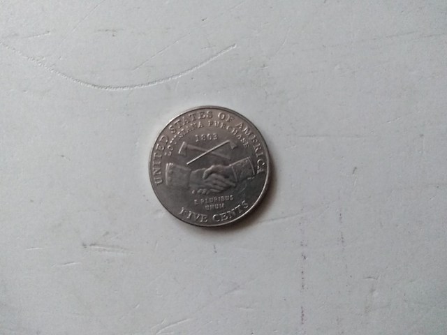 5 centi  USA, 2004.    Lousiana Purchase
