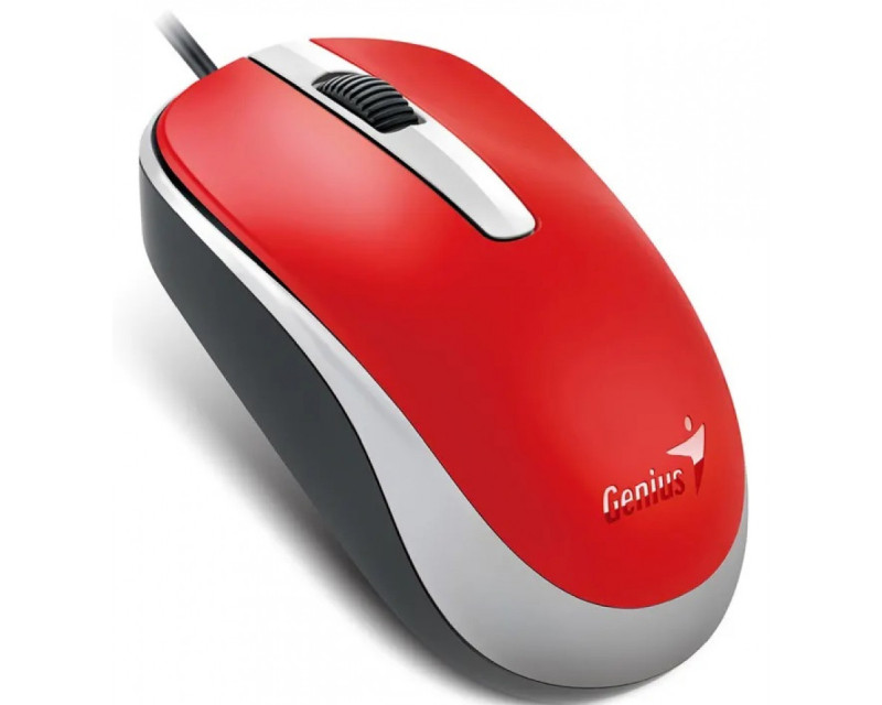 GENIUS - DX-120 USB Optical crveni miš
