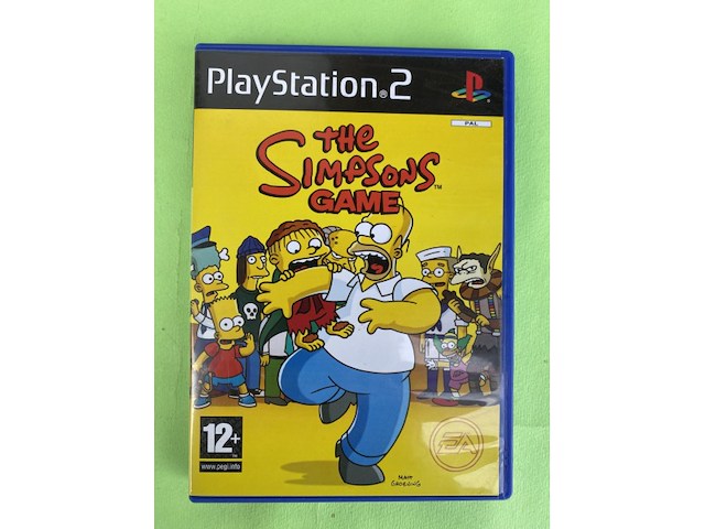 The Simpsons The Game - PS2 igrica - Engleski jezi