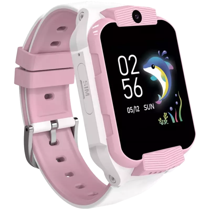 Smart watch CANYON Cindy KW-41,1.69 inča IPS 240*280,ASR3603C,Nano SIM,GSM,LTE,680mAh belo/pink