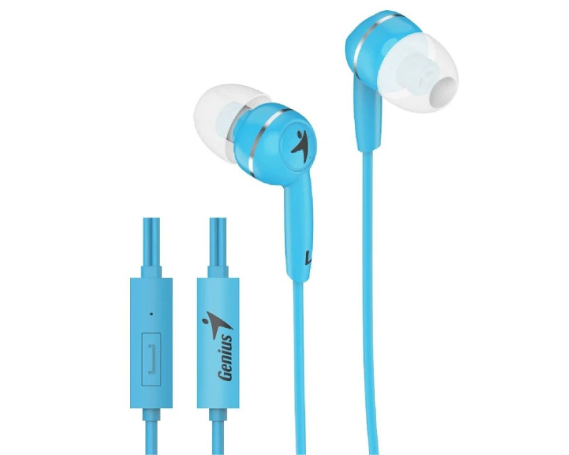 GENIUS - HS-M320 slušalice sa mikrofonom plave