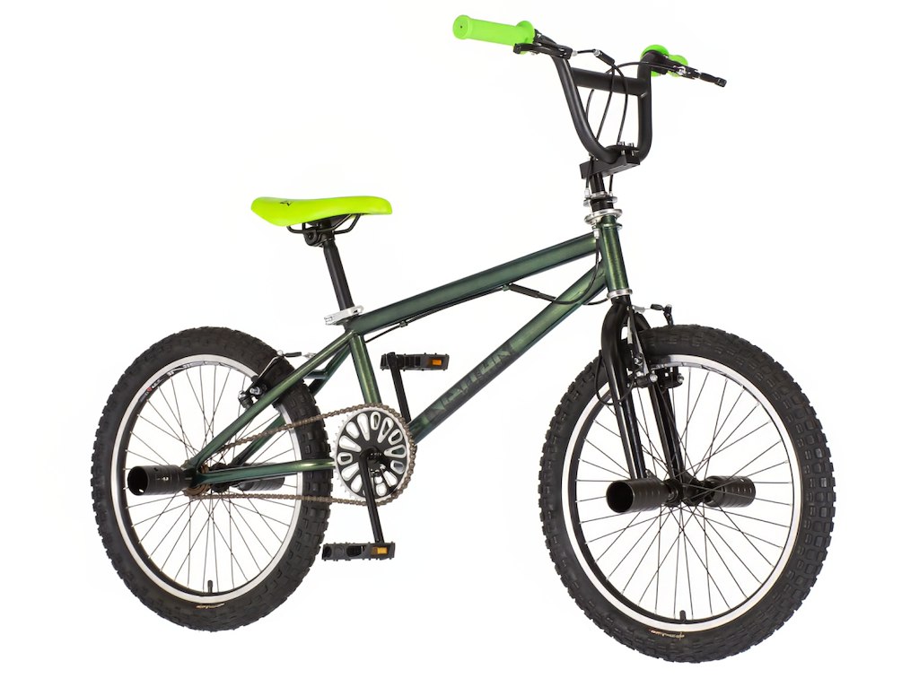 BICIKL BMX SCOUT BMX 20" 10" V-BRAKE 142-165CM (S) ZELENI PERLA