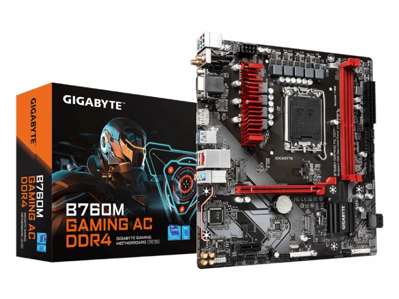 GIGABYTE B760M GAMING AC DDR4 REV. 1.X MATIČNA PLOČA