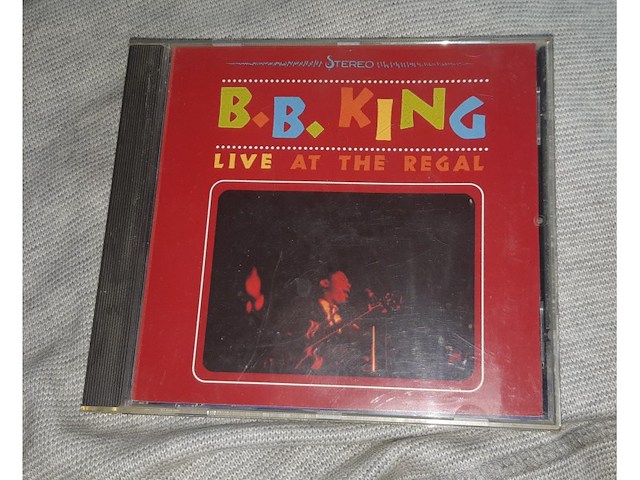 B.B. King ‎– Live At The Regal