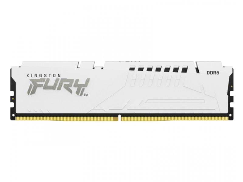 KINGSTON DIMM DDR5 16GB 6400MT/S KF564C32BW-16 FURY BEAST WHITE XMP