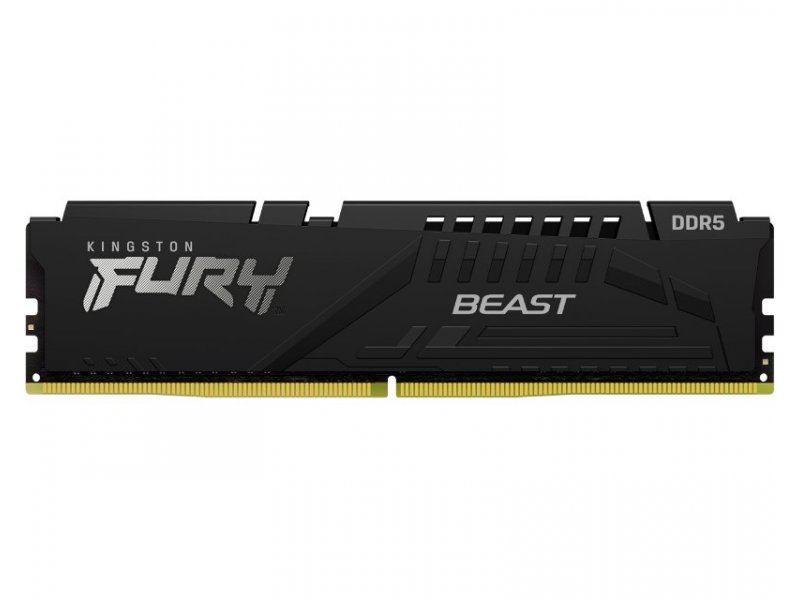 KINGSTON DIMM DDR5 16GB 6400MT/S KF564C32BBE-16 FURY BEAST BLACK EXPO