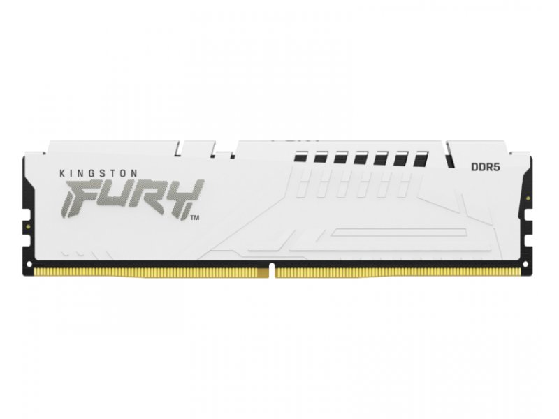 KINGSTON DIMM DDR5 16GB 6400MT/S KF564C32BWE-16 FURY BEAST WHITE XMP