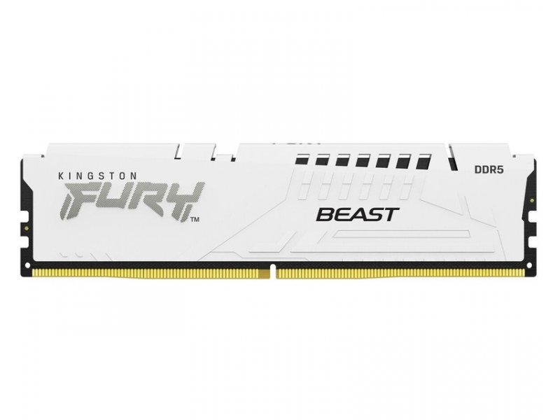 KINGSTON DIMM DDR5 16GB 6800MT/S KF568C34BW-16 FURY BEAST WHITE XMP